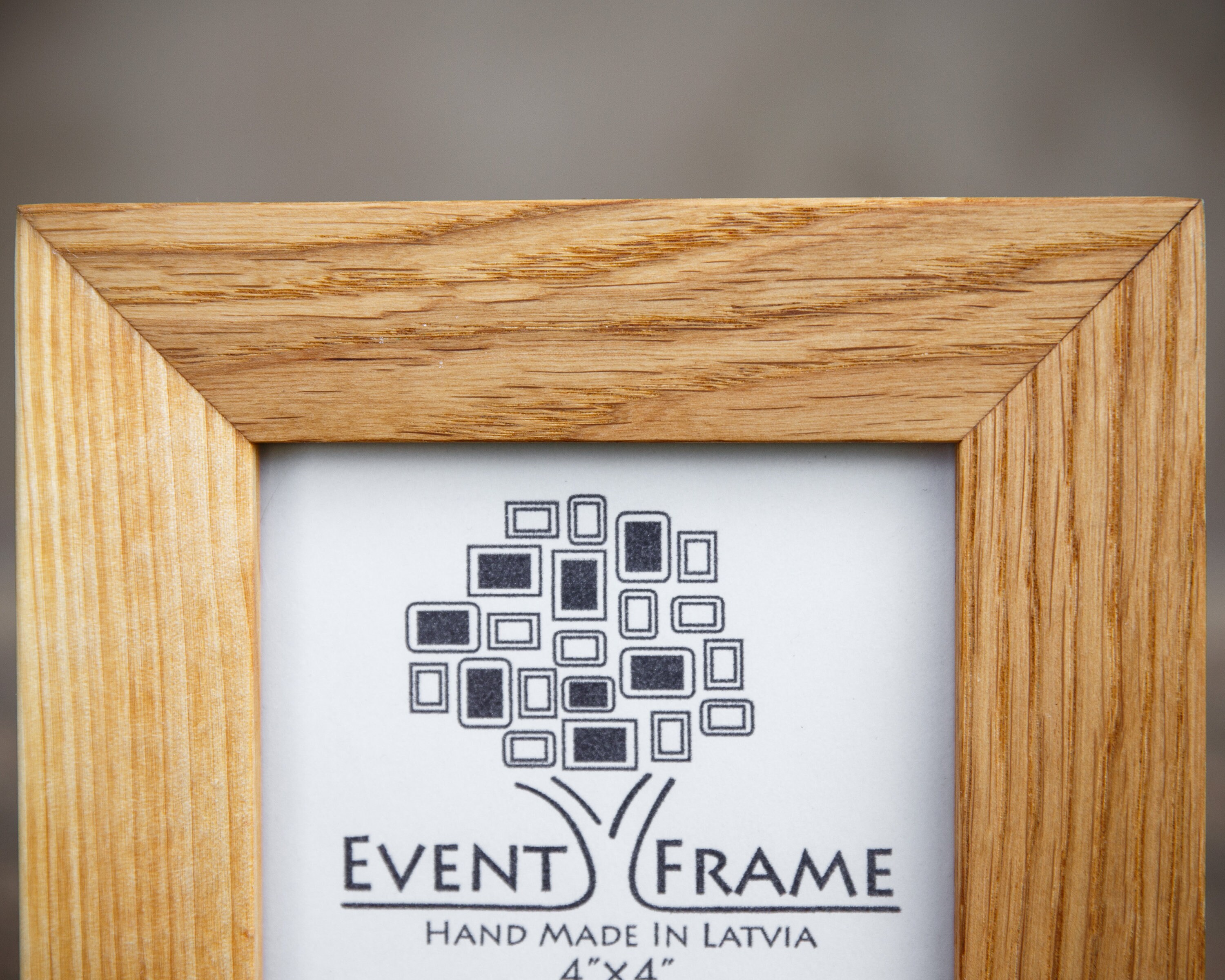 Combined Solid Oak and Birch Wood Picture Frame CUSTOM SIZES | Etsy Canada