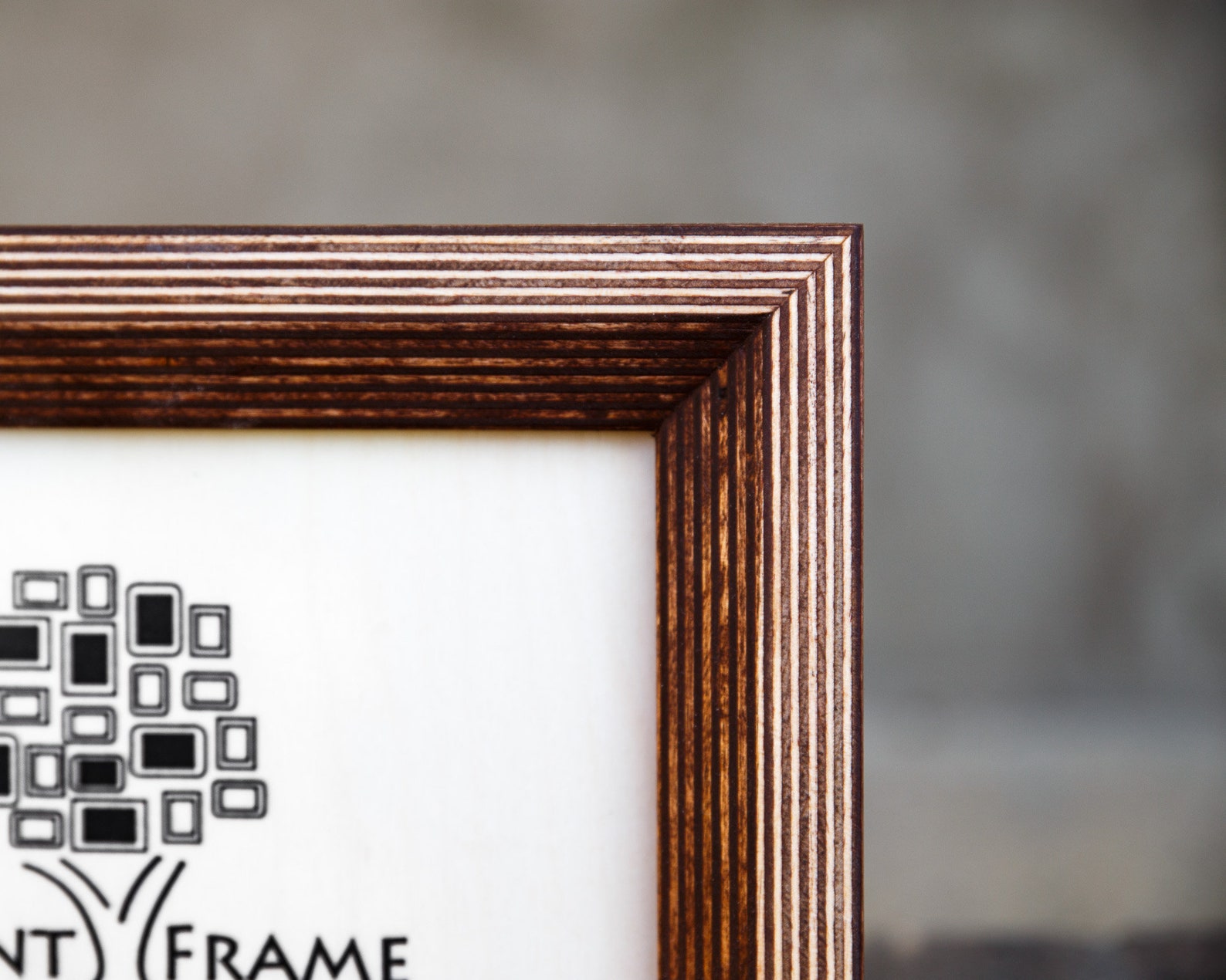 Brown Picture Frame Wood picture frame Rustic frames SIZES: | Etsy