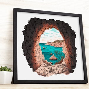 Super Thin Edge Modern Design Picture Frame, Handmade Custom Photo ...