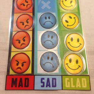 How Do I Feel Today Emotions Chart Digital Download - Etsy