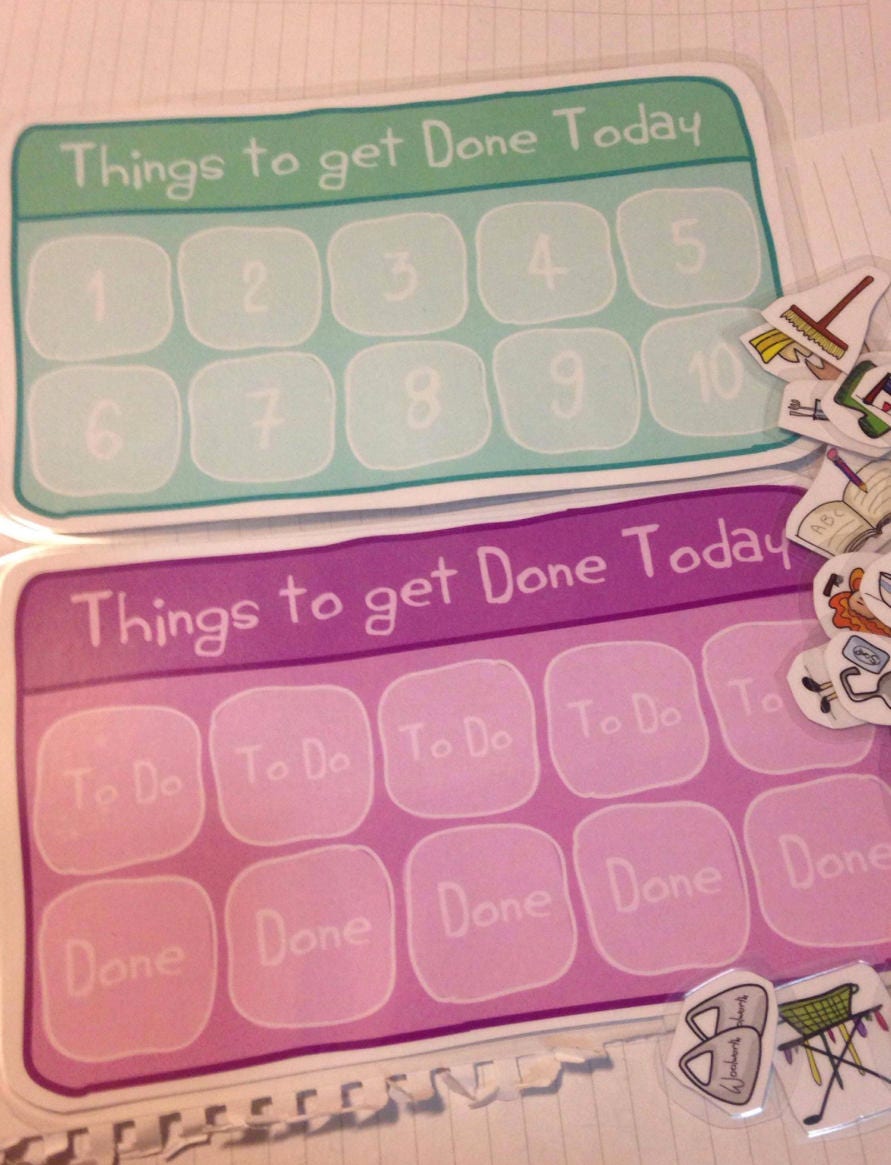 Things To-do Charts - Etsy