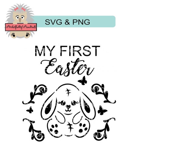 My First Easter DECAL Svg Png Cut File | Etsy