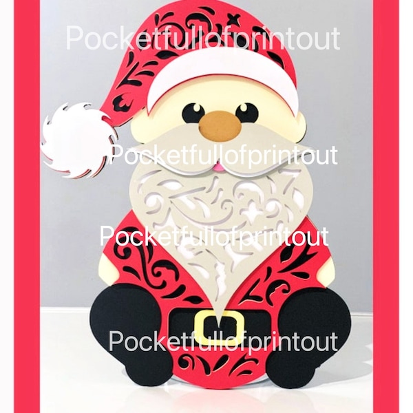 3d Christmas Card - Etsy