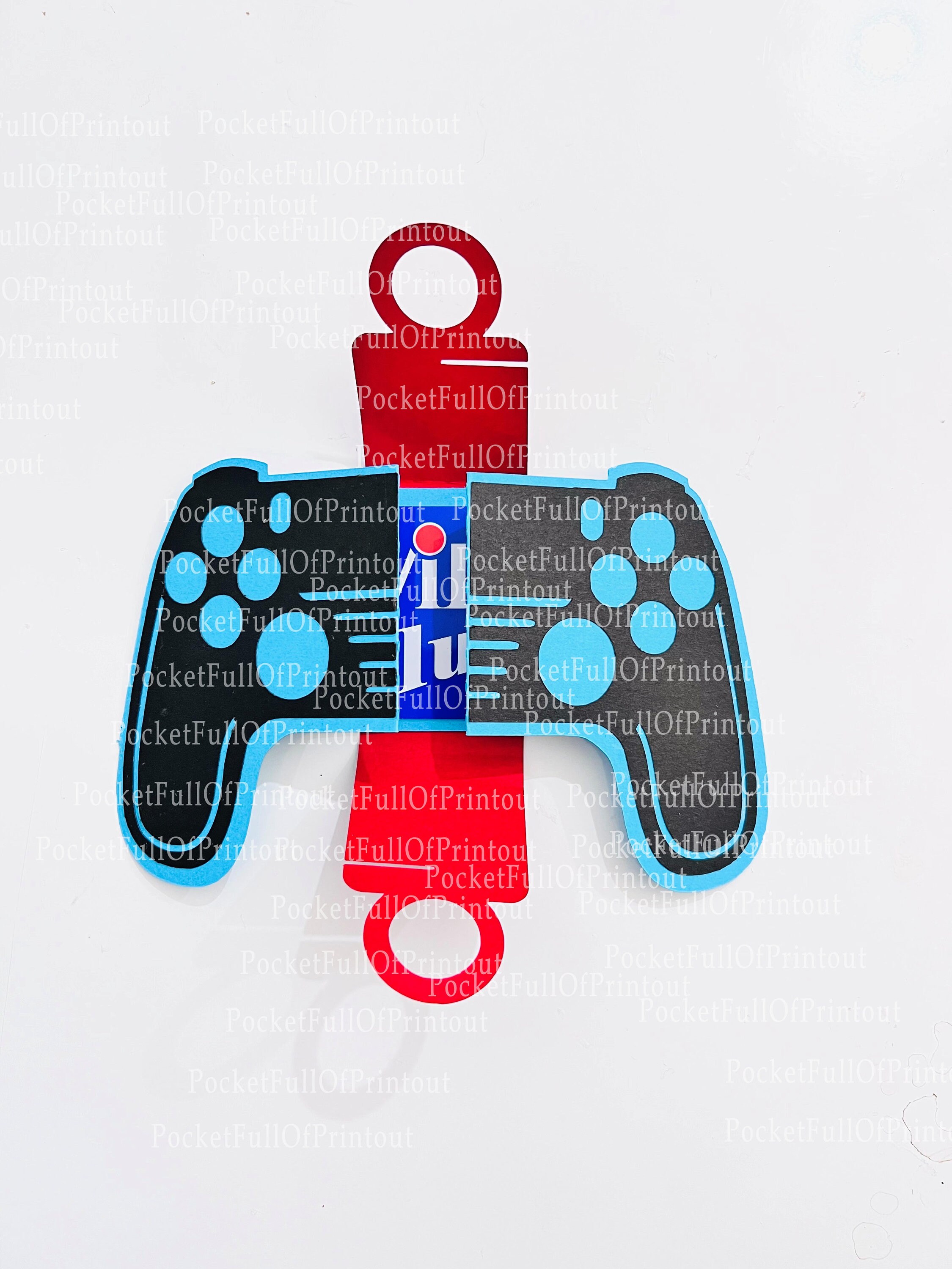 Digital SVG Template Game Controller Gift Card Holder Card - Etsy Australia