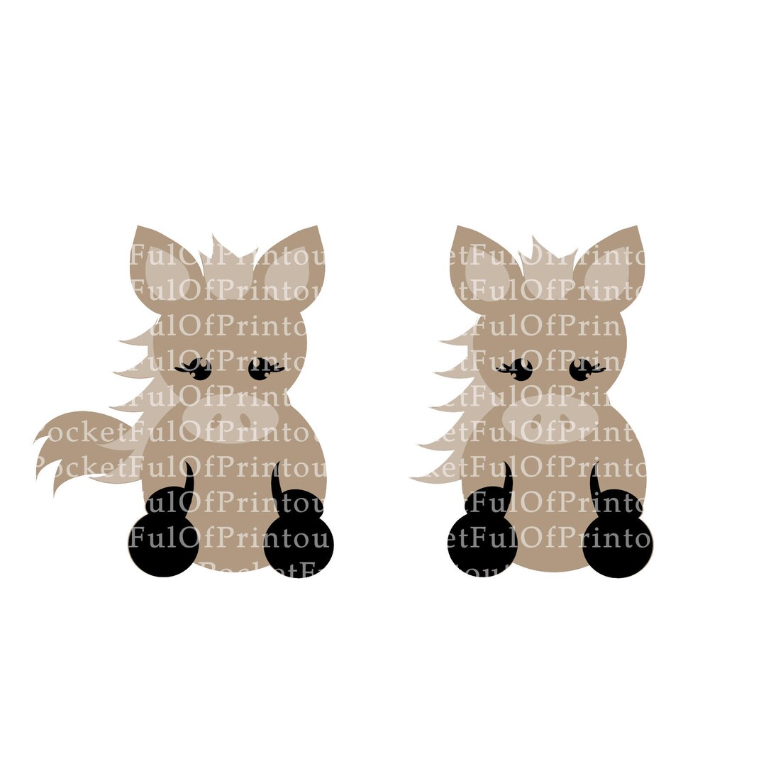 Horse Pony Svg Png Cut File - Etsy