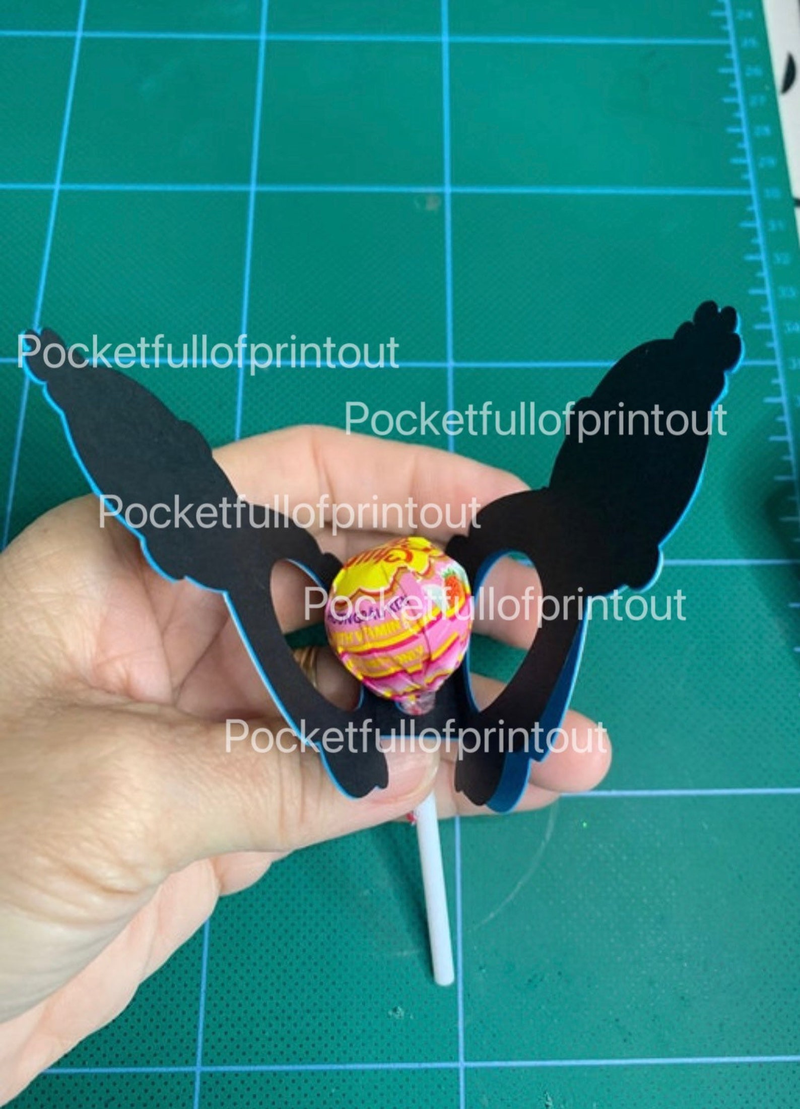 Baby Boy and Girl Lollipop Holder Digital Template - Etsy Australia