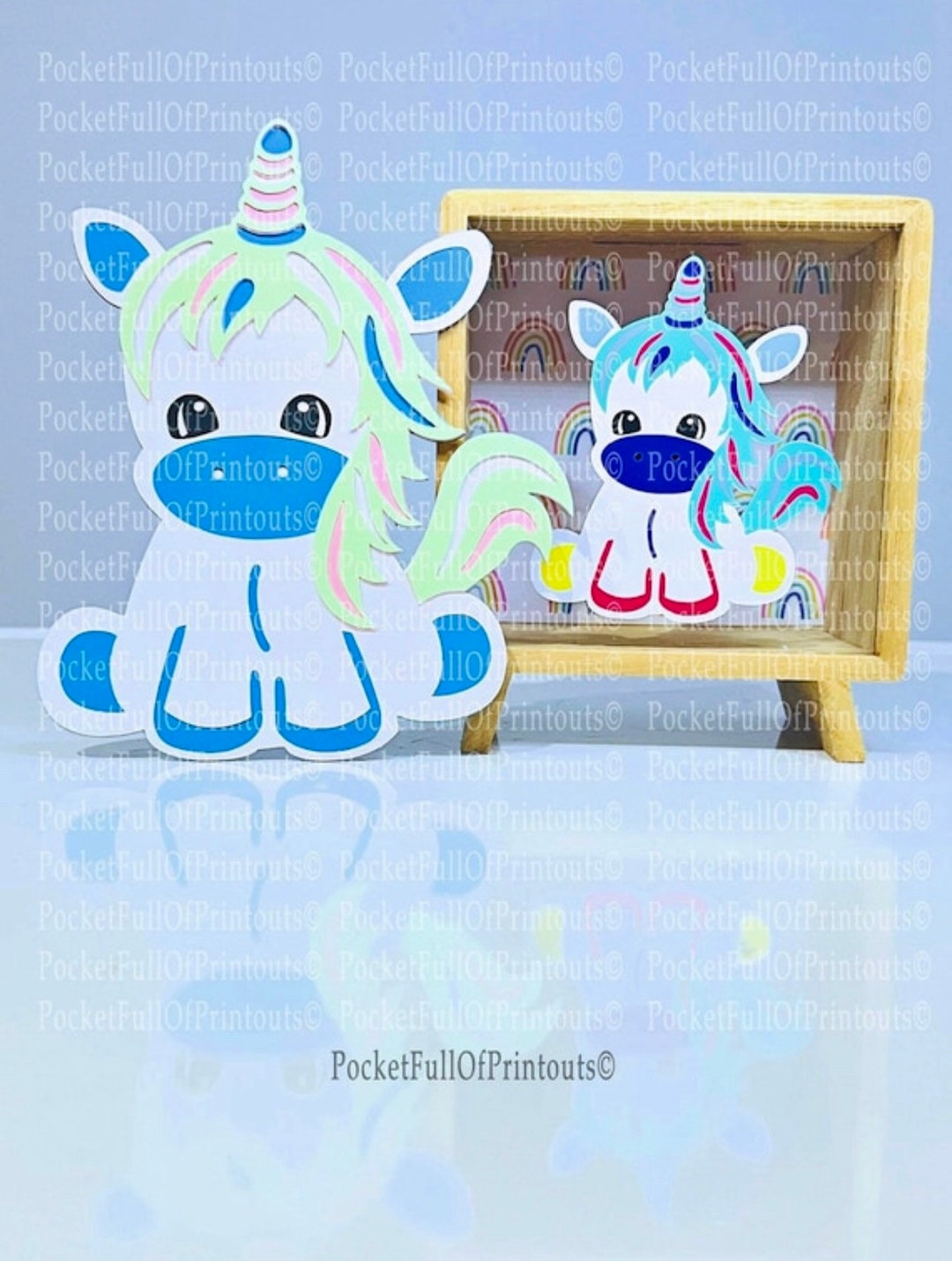 Unicorn...3 SVG Layer Layouts as Options - Etsy