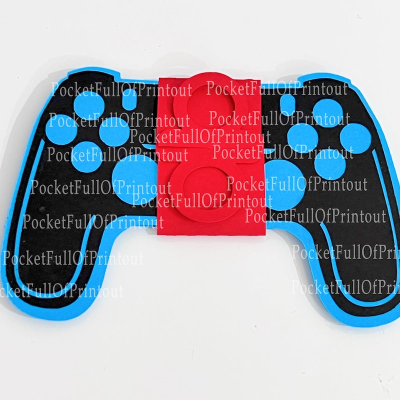 Game Controller Card - Etsy