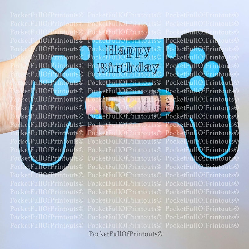 Game Controller Card - Etsy