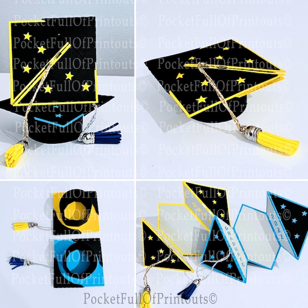 Graduation Card Svg - Etsy