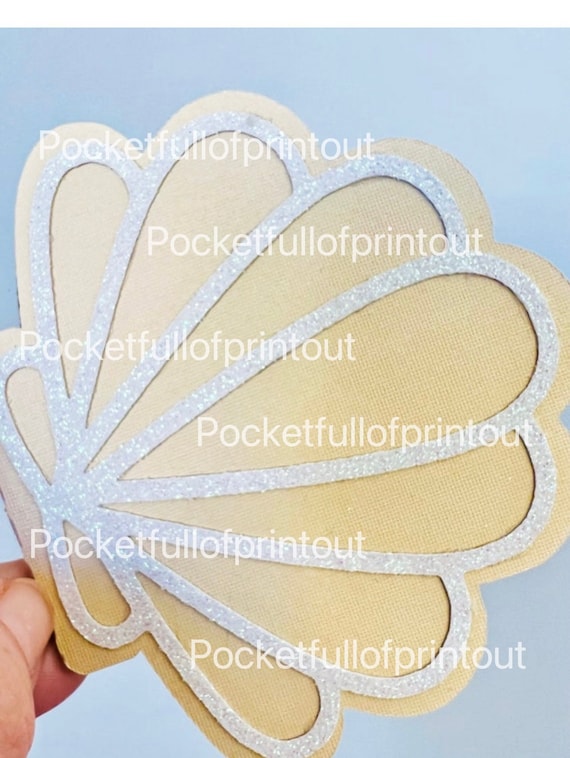 Clam Shell Invitation Template