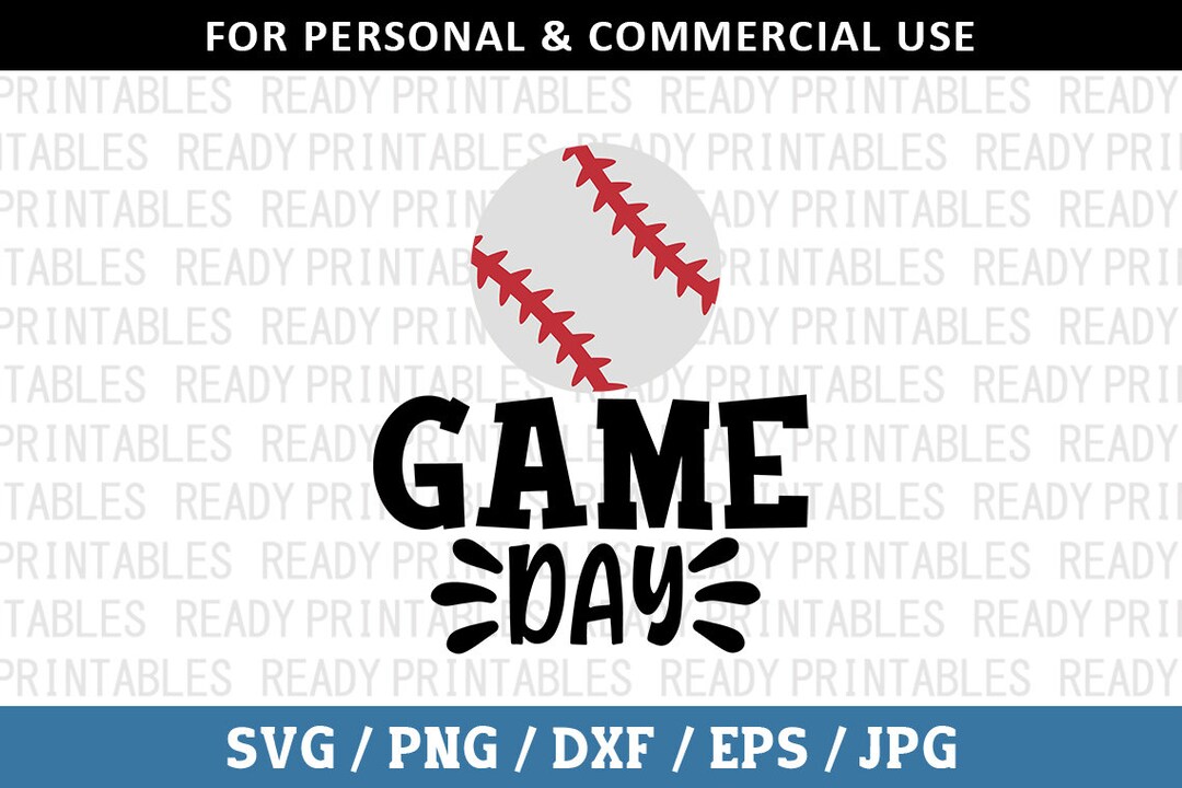 Game Day SVG, Baseball Svg, Png, Sports Svg, Funny Baseball Svg, Svg ...