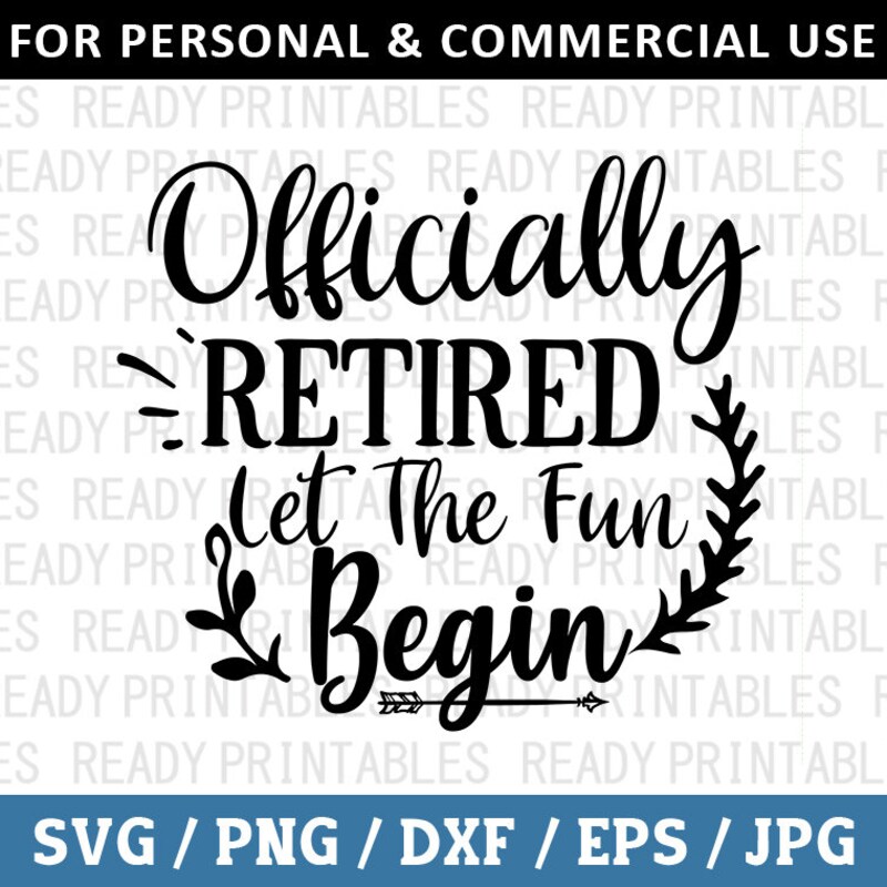 Retired Svg - Etsy