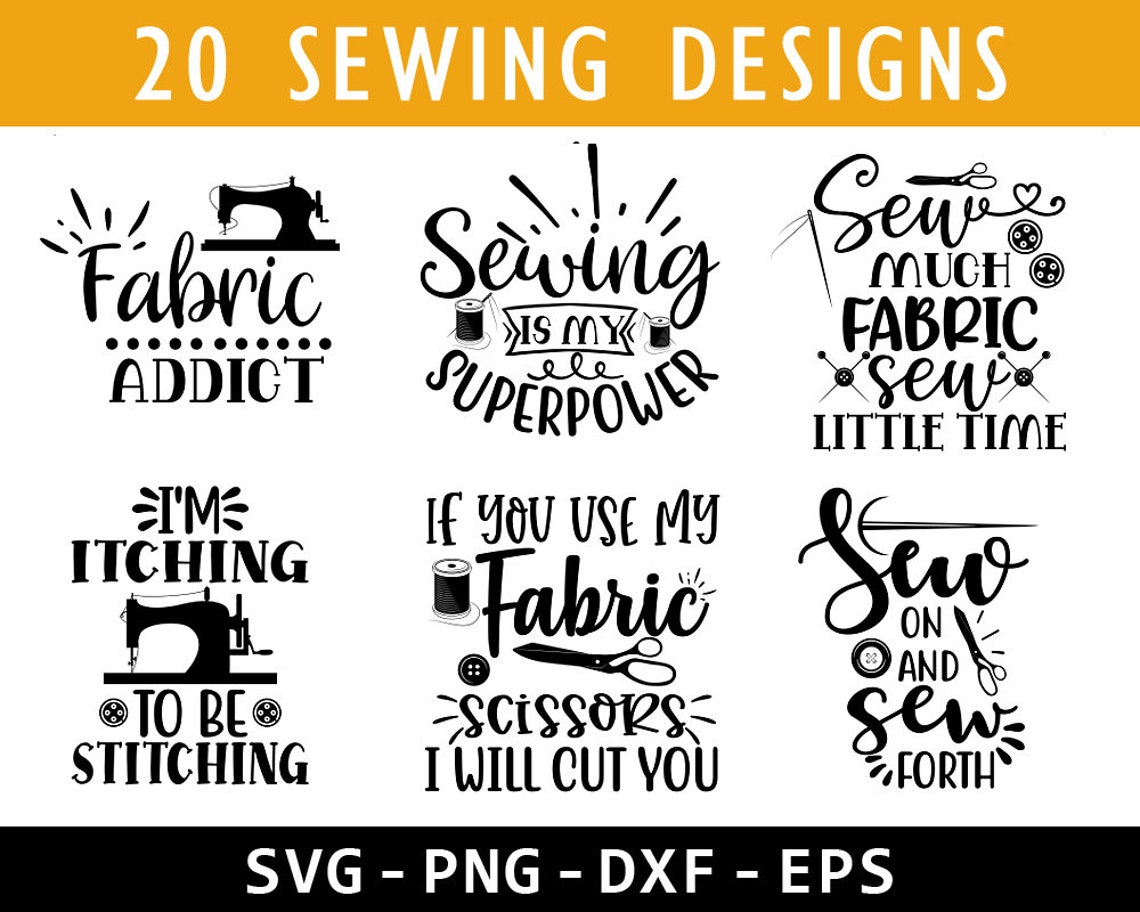 Sewing SVG Bundle Sewing Sewing Svg Crafting Svg Sewing - Etsy Canada