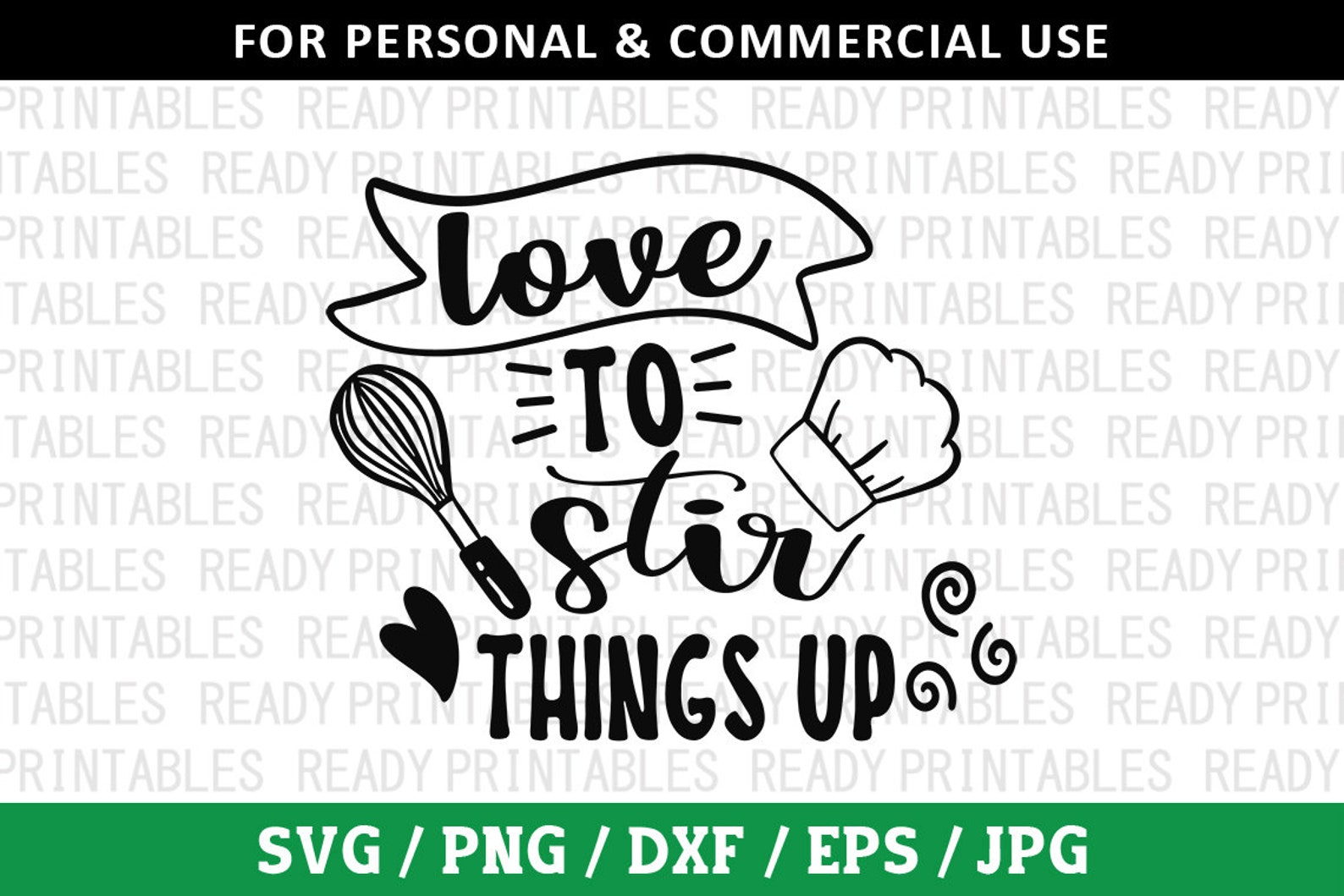 Love to Stir Things up SVG Kitchen Svg Funny Kitchen Svg - Etsy Canada