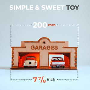 Miniature Toy Cars Garage 3d Car Storage Organizer Car Models Storage ...