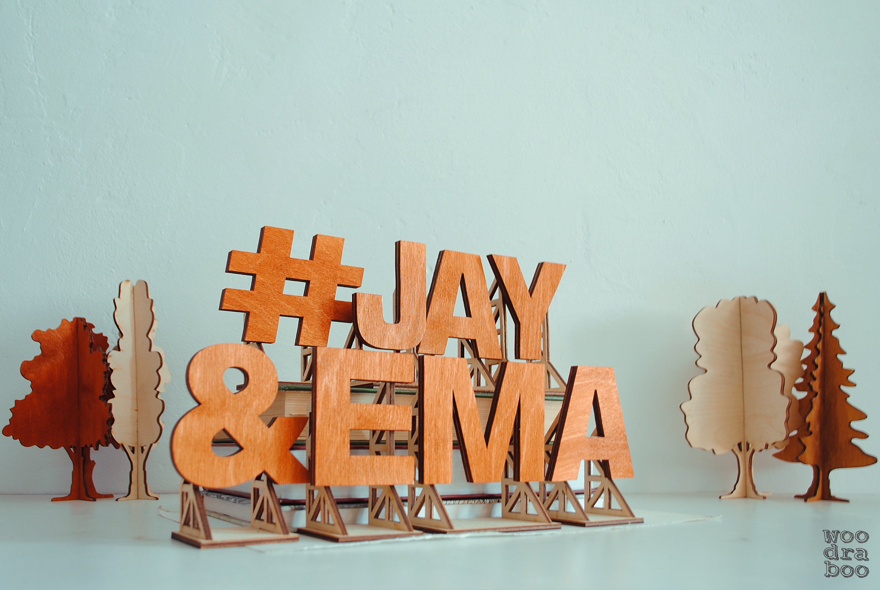 Personalized Standing Wooden Letter / Number Custom Standing - Etsy UK