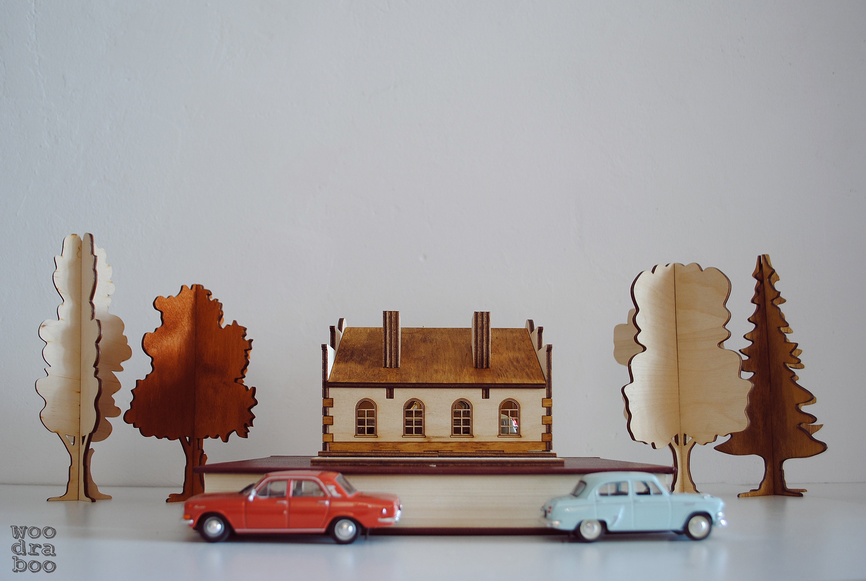 Toy Car Garage Building Kit / Ready Item Dollhouse Garage - Etsy