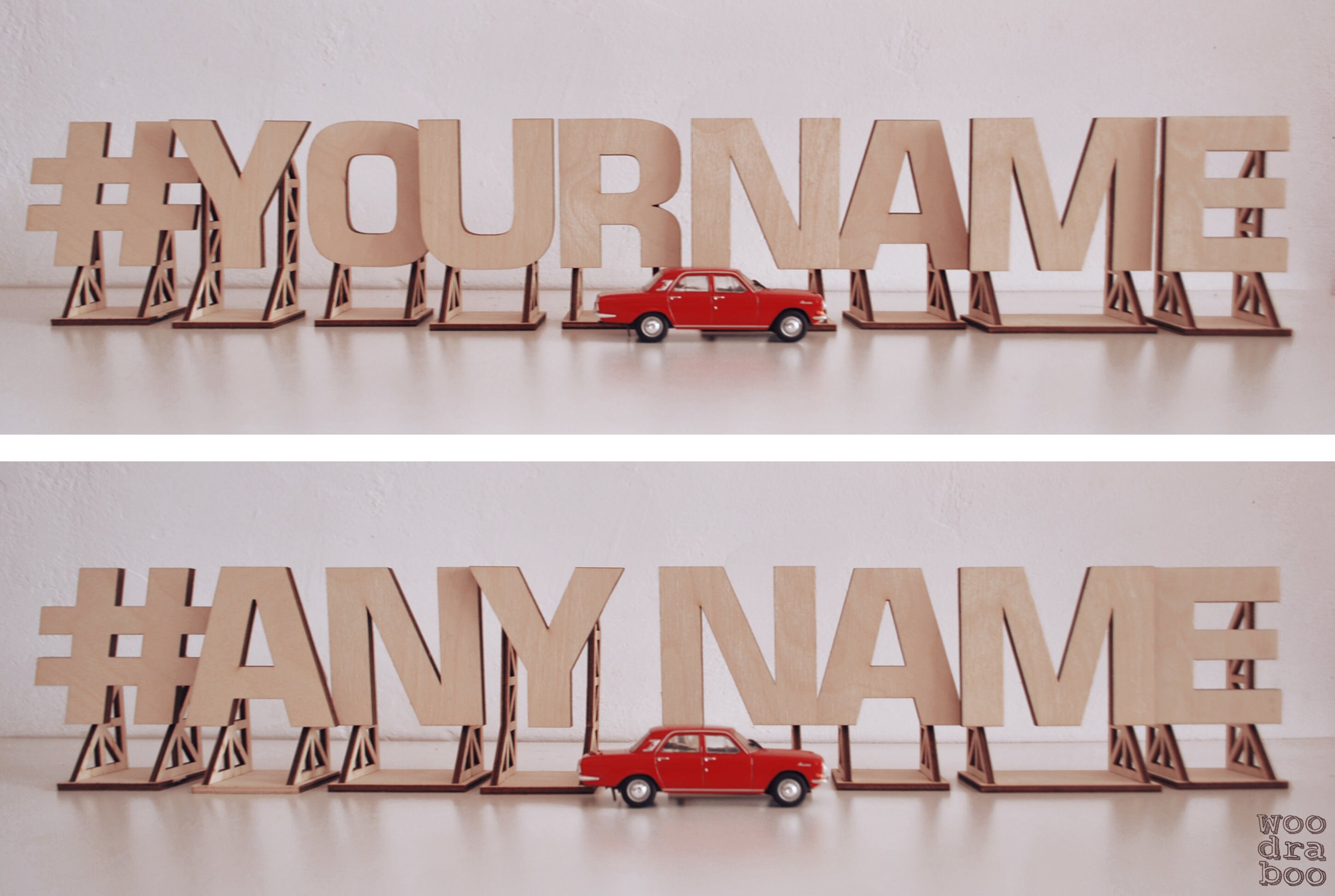 Personalized Standing Wooden Letter / Number Custom Standing - Etsy UK