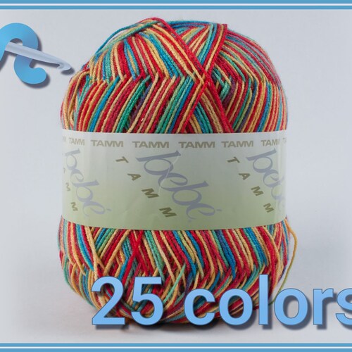 BEBE TAMM 200grs Soft Yarn for Baby Clothes and Blankets | Etsy