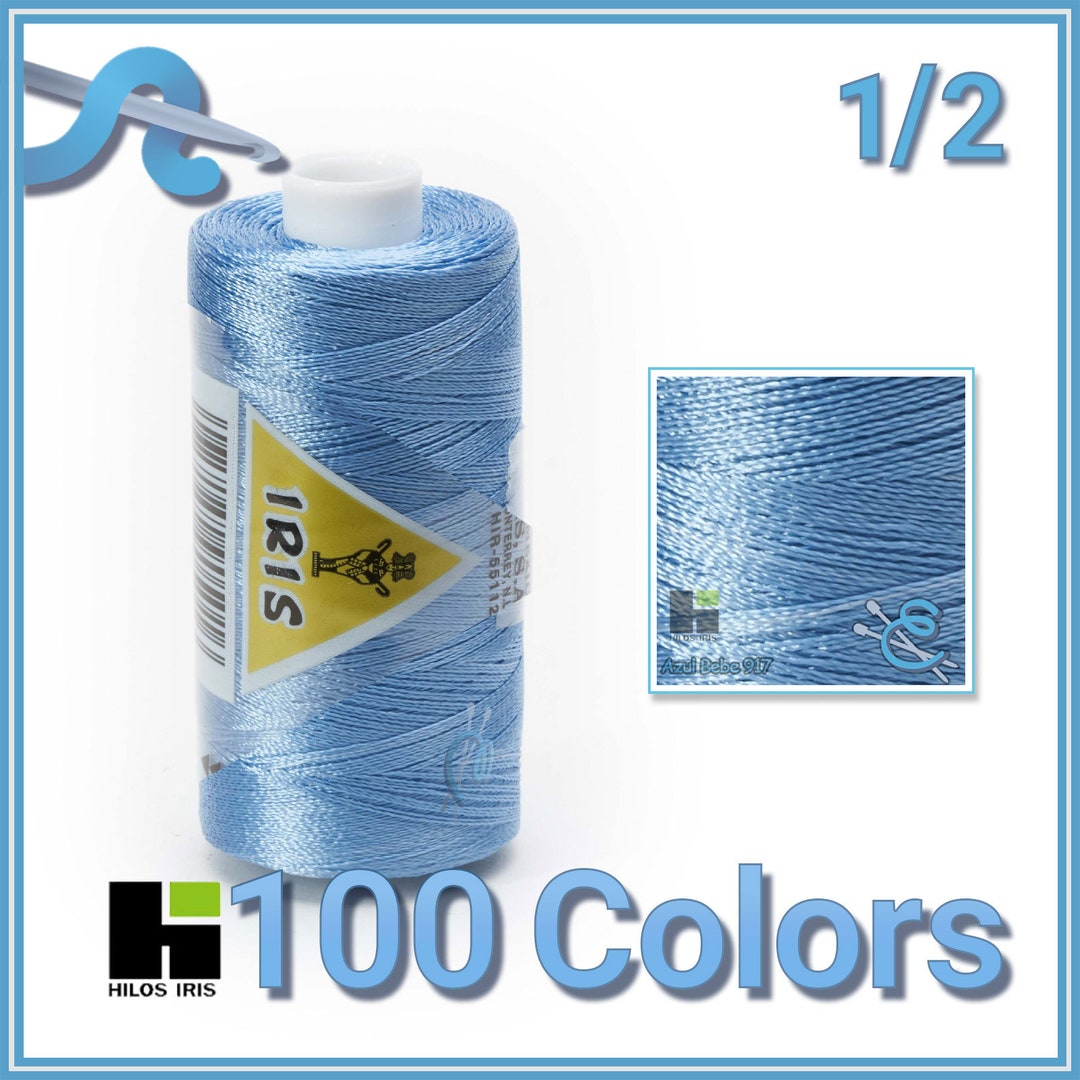 SEDA IRIS [25g] - 1 of 2 - Machine Embroidery Thread - 100% Viscose ...