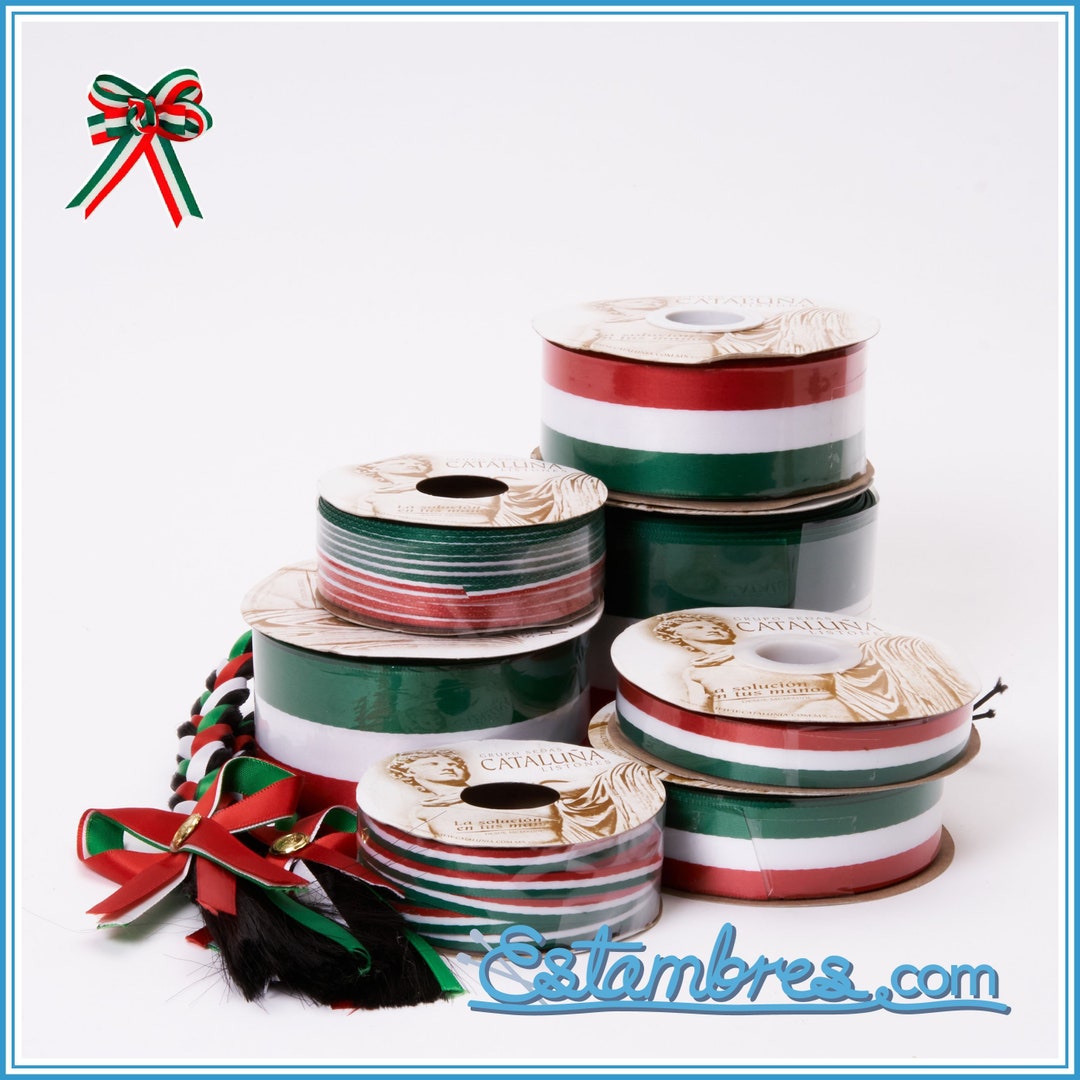 TRICOLOR [mexican Ribbons and Braids] - Liston Y Trenzas - Etsy