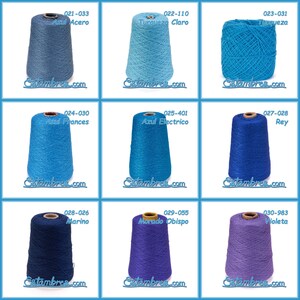 CRYSTAL 300grs 1 of 2 La Pantera Rosa Fine Mexican Crochet Thread Yarn ...