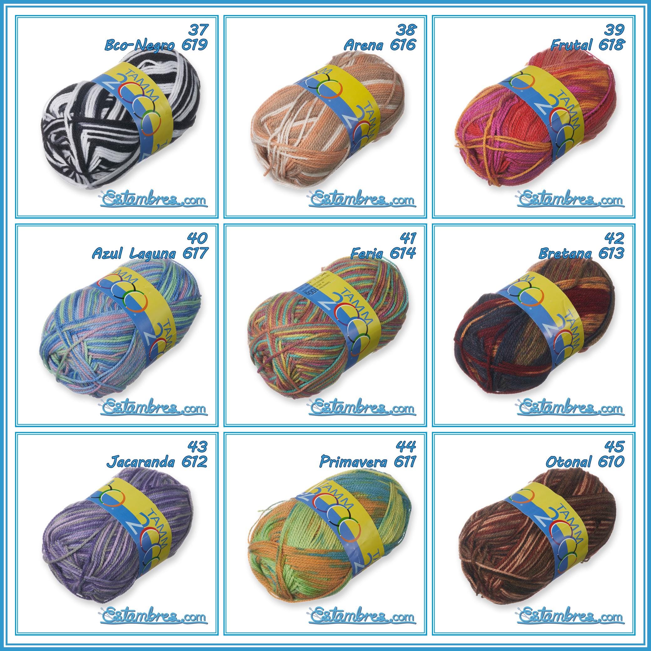 TAMM 2000 [100grs] by TAMM - Soft Yarn for Baby Clothes and Warm ...