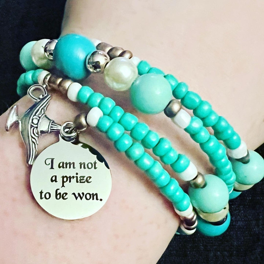 I Am Not A Prize to Be Won Aladdin Princess Jasmine Bracelet - Etsy