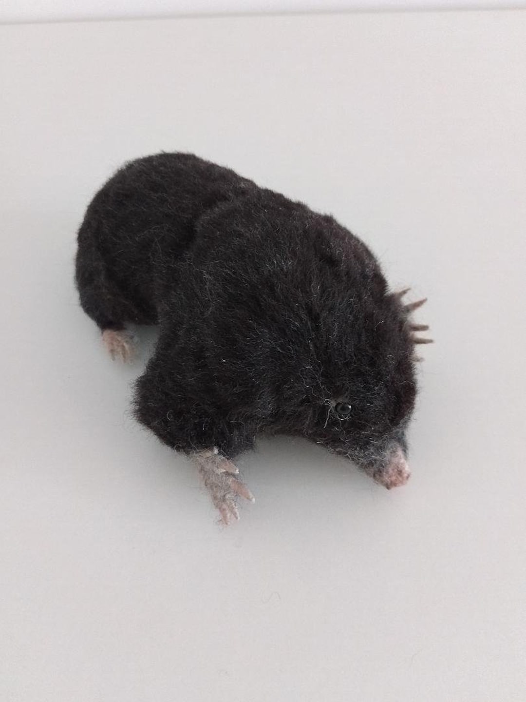 Needle Felted Animal, Fake Mole, Realistic Artist Animal, Pacific Mole ...