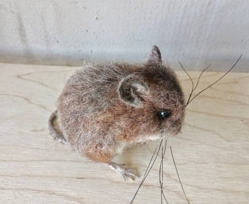 Field Mouse/hyper Realistic Felted Field Mouse | Etsy