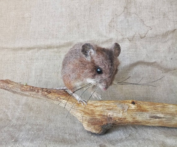 Field Mouse/hyper Realistic Felted Field Mouse | Etsy