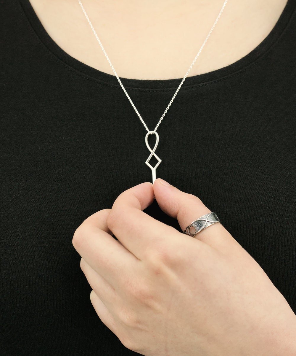 Double Infinity Ring Celtic Ring Silver Ring Symbolic - Etsy