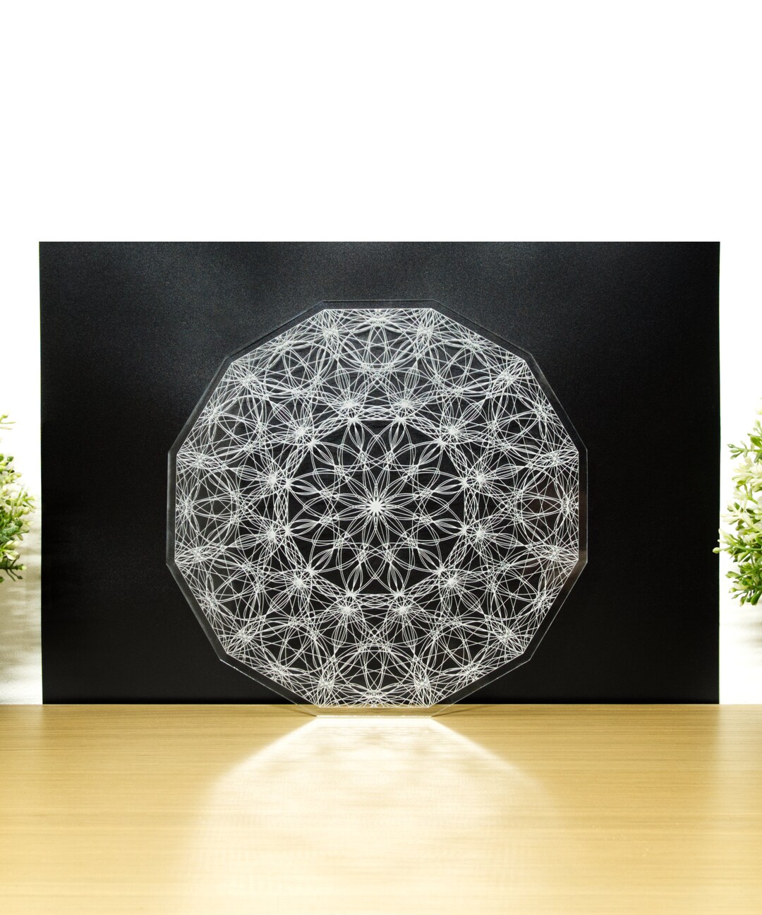 Crystal Grid - Co-creation Lotus, Meditation Decor, Manifesting Crystal ...
