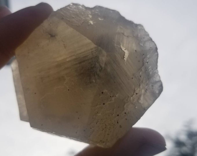 Rare Terminated Mercedes Benz Calcite UV Fluorescent, 183.8g - Etsy