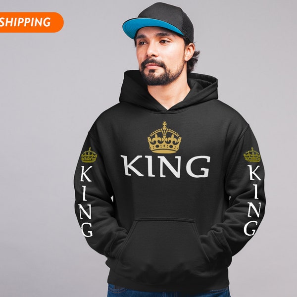 King Queen Hoodie - Etsy