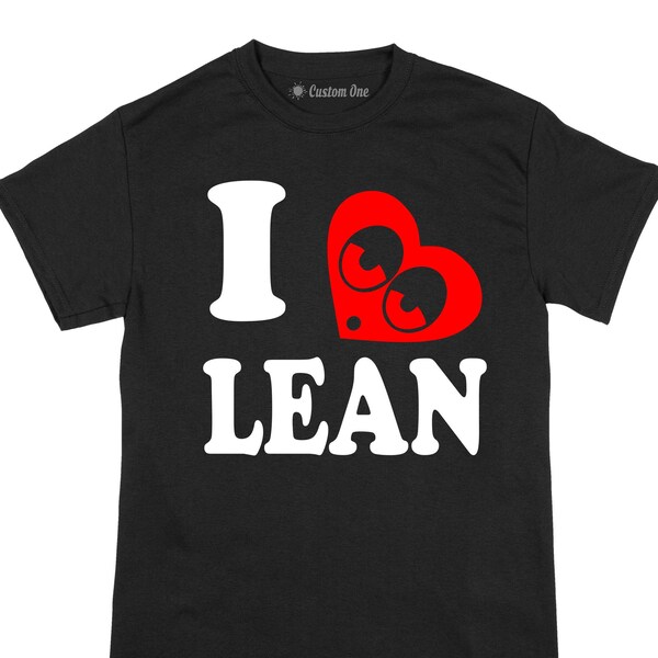 I Love Lean Shirt - Etsy