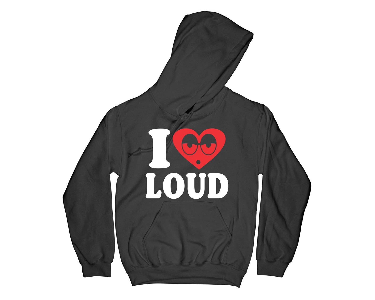 I Love Loud Shirt I Heart Loud Shirt Ships From USA | Etsy