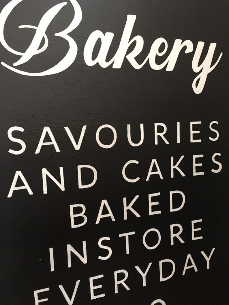 Customised Advertising Blackboard Chalkboard Signs - Etsy UK