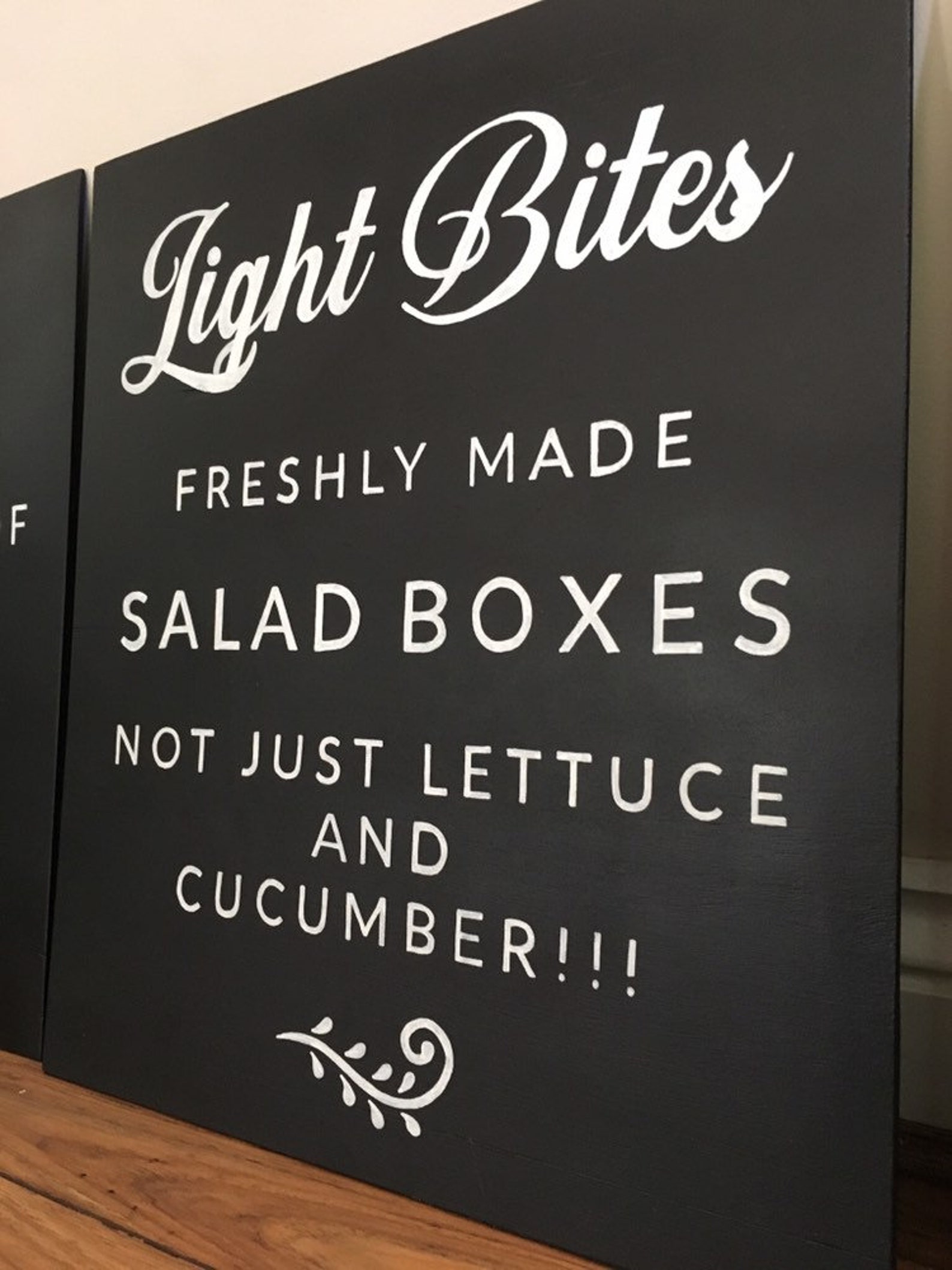 Customised Advertising Blackboard Chalkboard Signs - Etsy UK