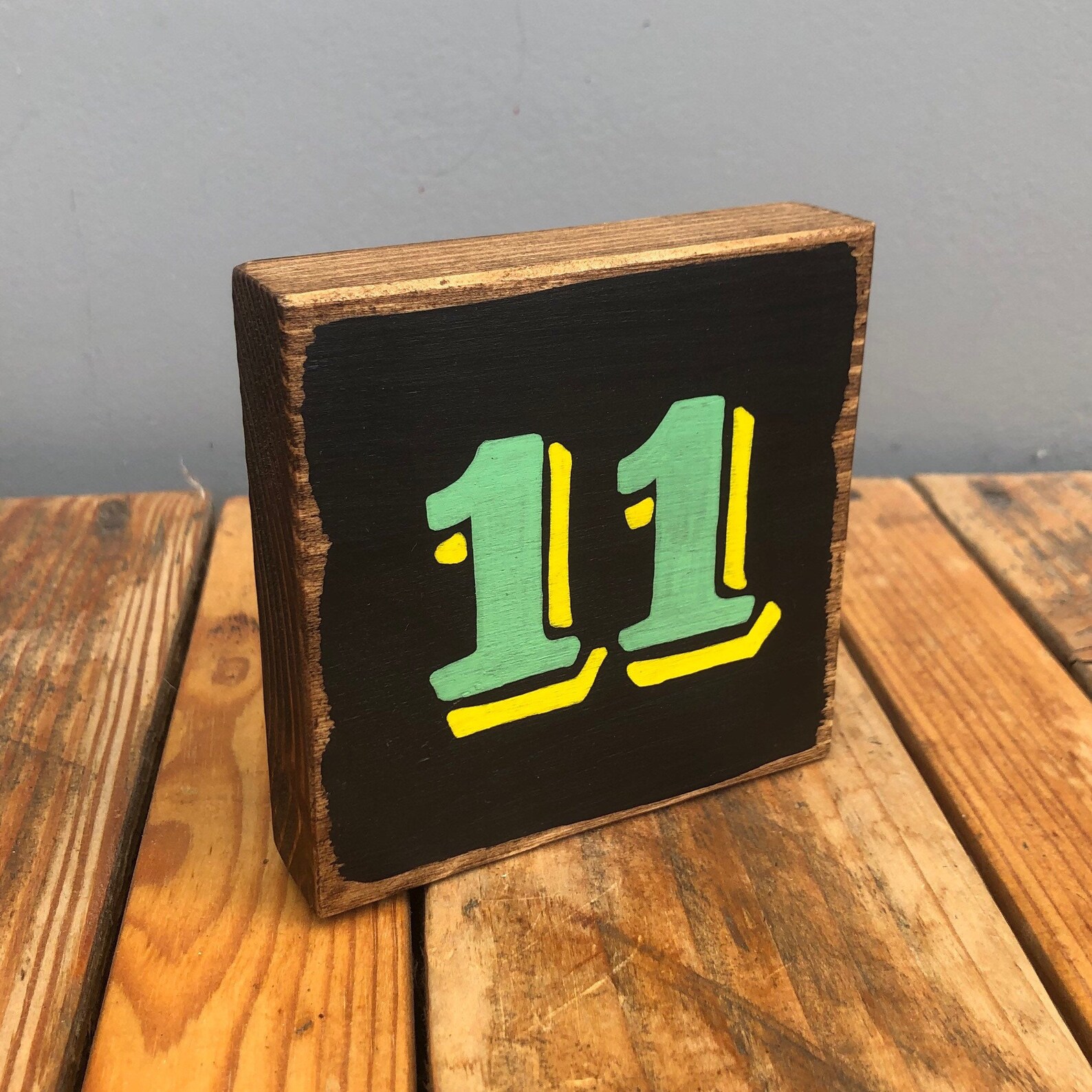 Handmade Custom Number Signs House Numbers Table Numbers | Etsy