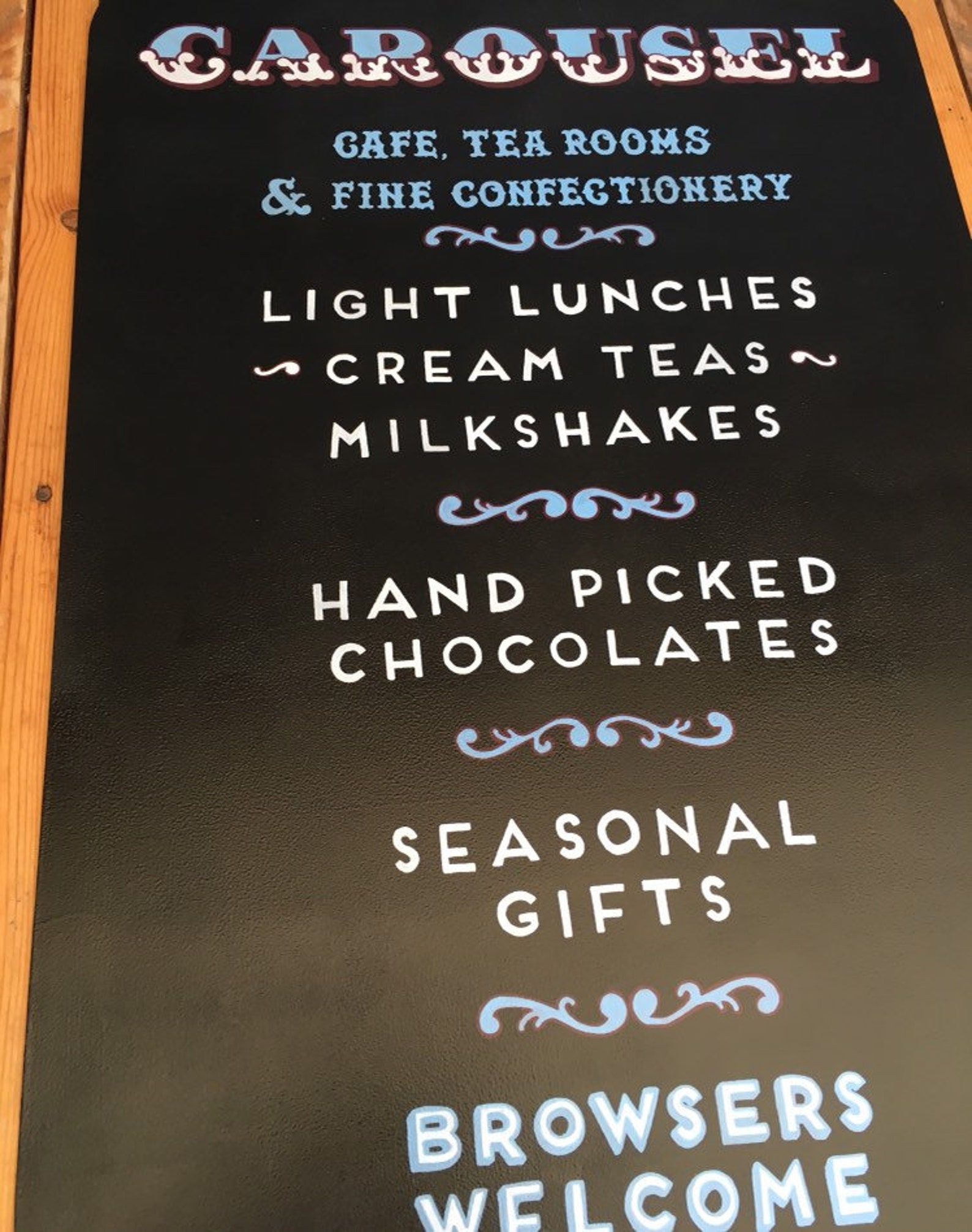 Customised Menu Boards Blackboards Chalkboards Hand Drawn Hand - Etsy