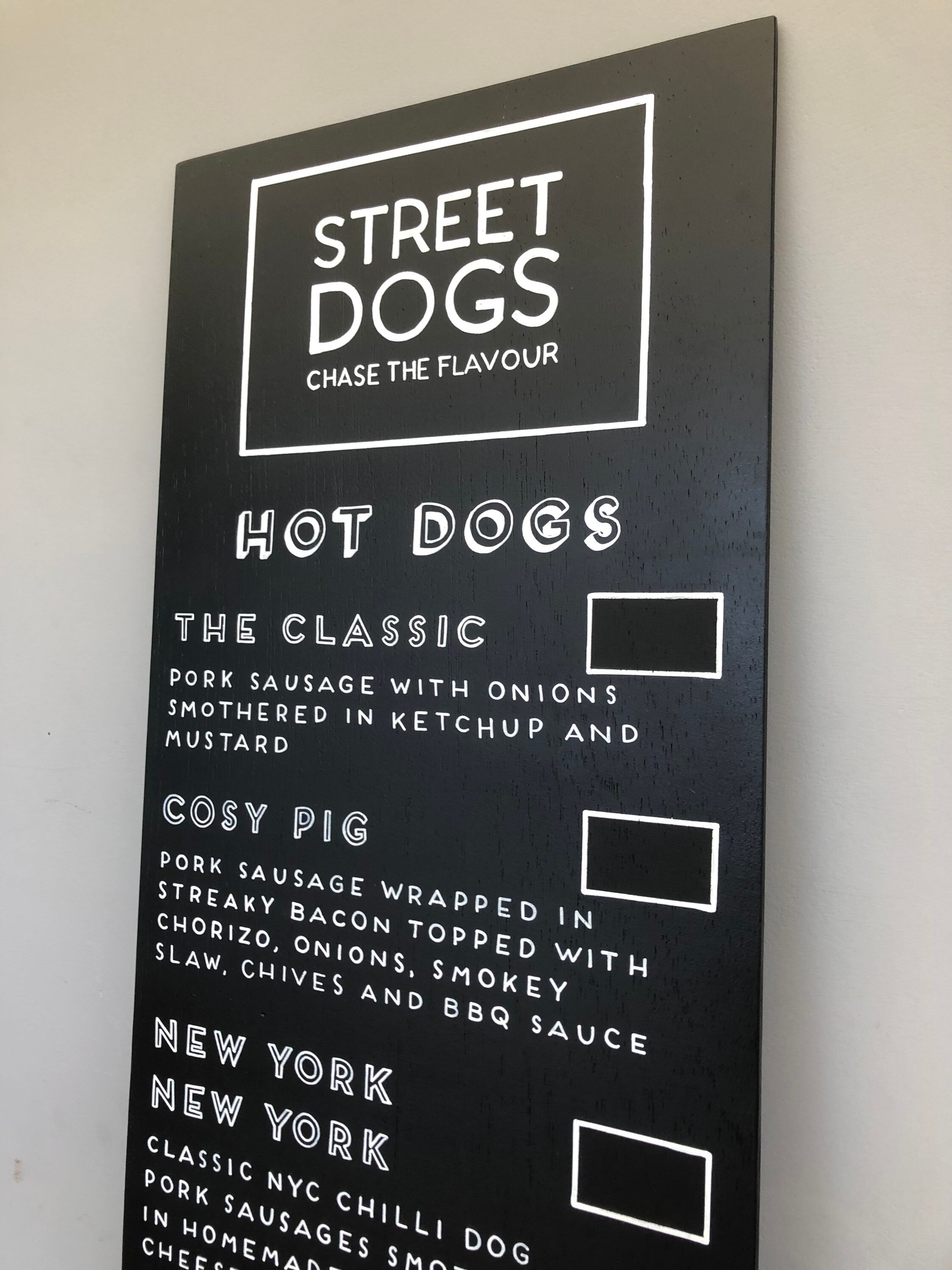 Customised Menu Boards Blackboards Chalkboards Hand Drawn Hand Finished ...