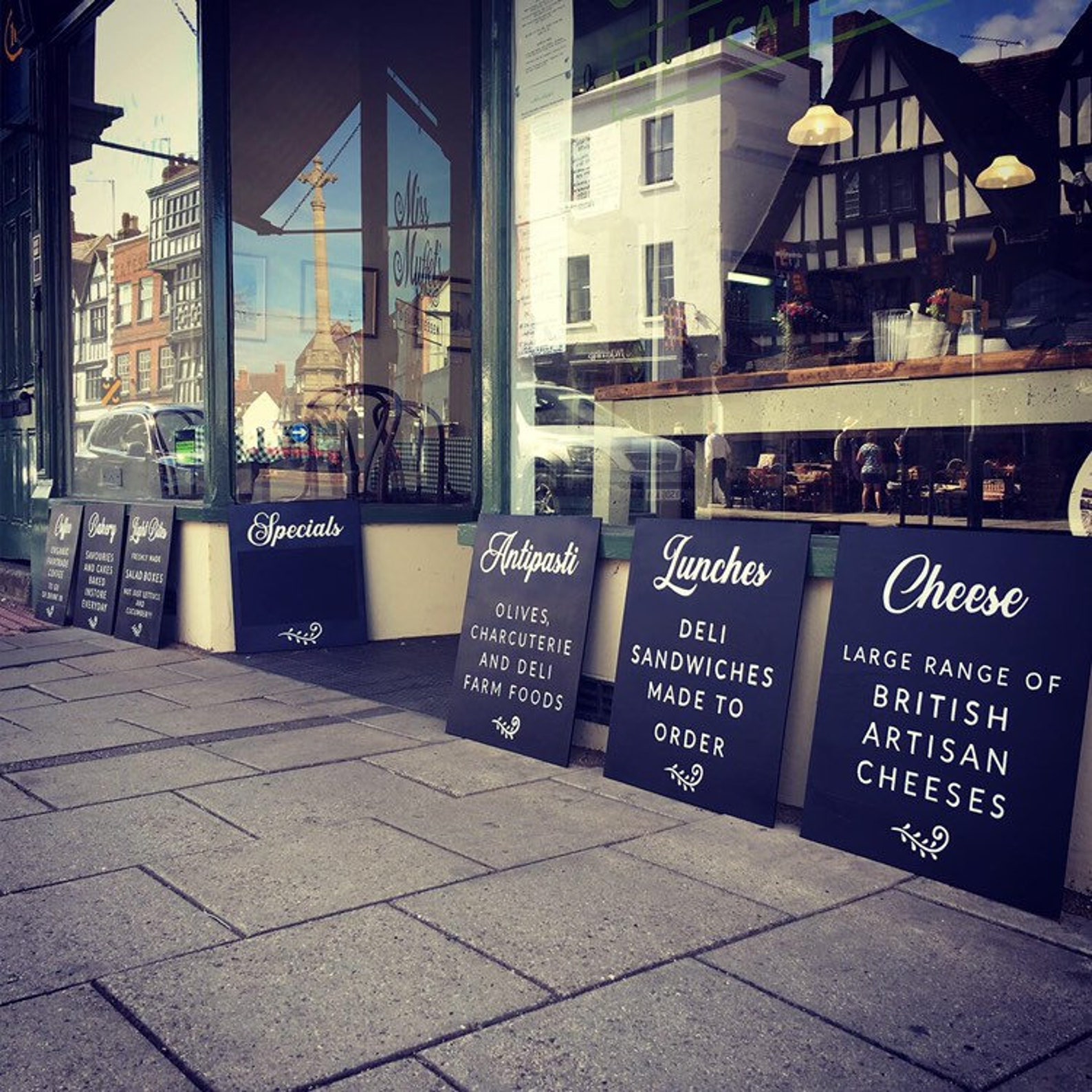 Customised Advertising Blackboard Chalkboard Signs - Etsy UK