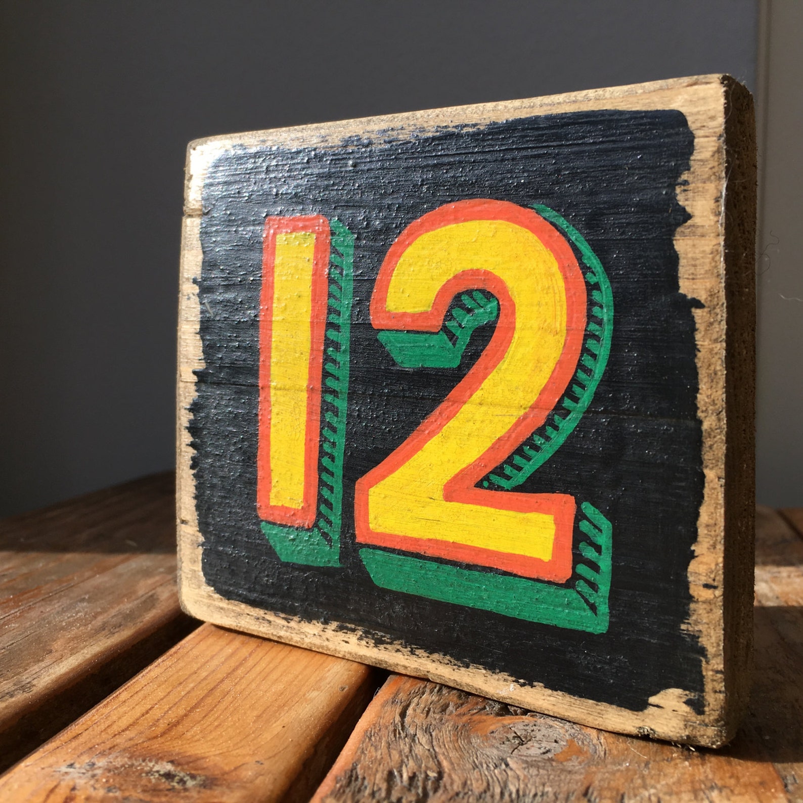 Handmade Custom Number Signs House Numbers Table Numbers | Etsy