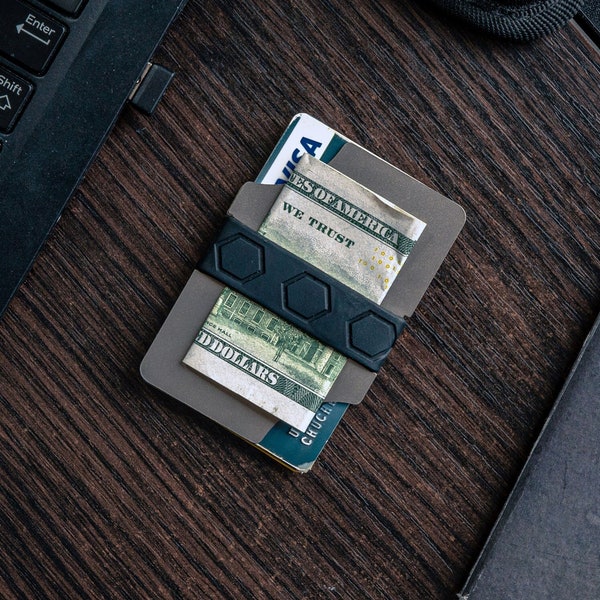 Titanium Wallet - Etsy