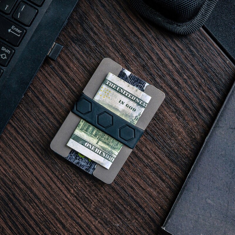 Titanium Slim Wallet - Etsy UK