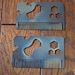 Titanium Multitool Mustache Comb From Calti, Edc Tool, Tactical Tool ...