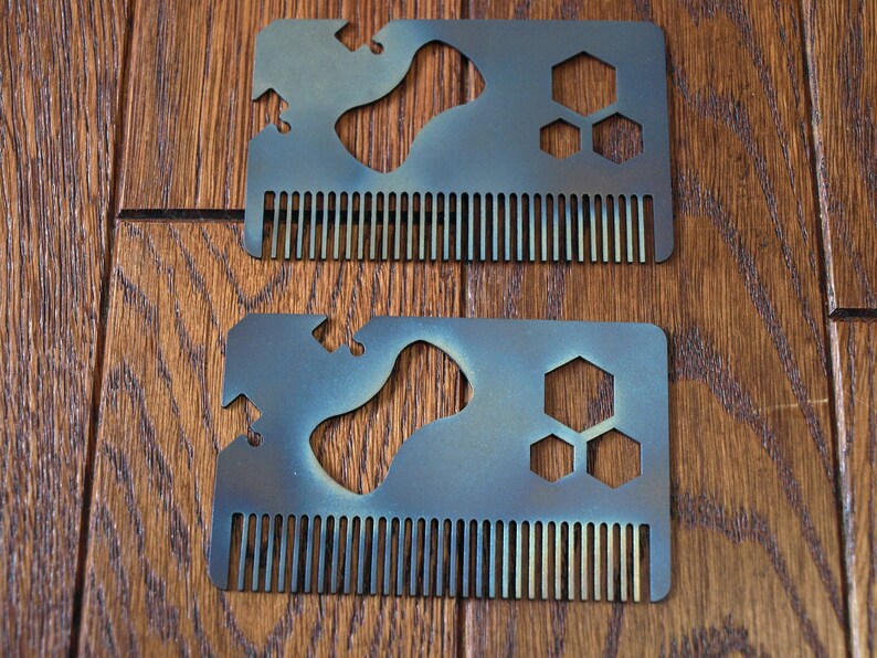Titanium Multitool Mustache Comb From Calti, Edc Tool, Tactical Tool ...