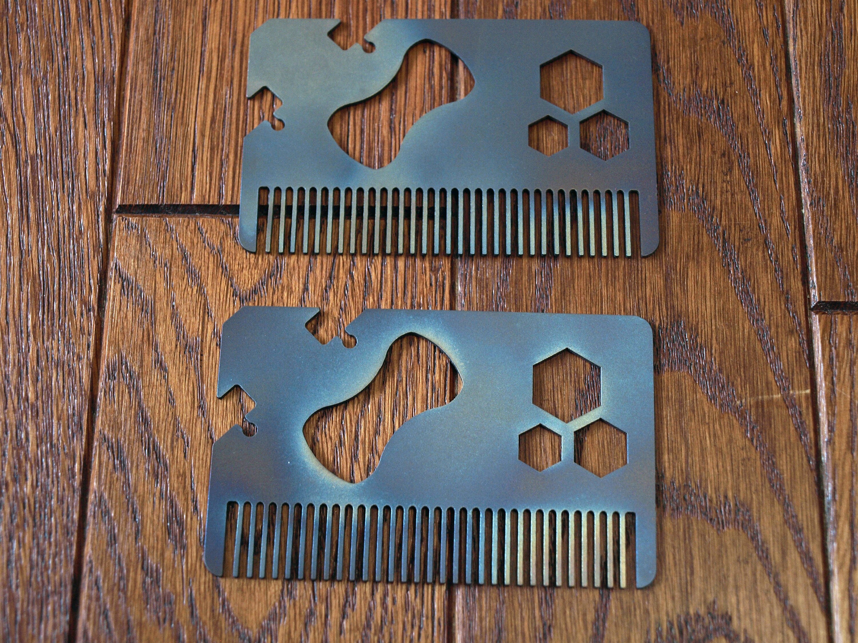 Titanium Multitool Mustache Comb From Calti, Edc Tool, Tactical Tool ...